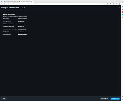 Onboard A Google Cloud Platform Project To Entra Permissions Management