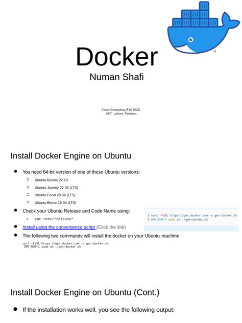 5 Docker Uet Download Free Pdf Command Line Interface Software