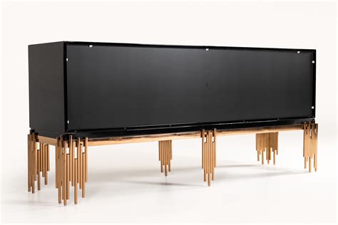 Modrest Token Modern Black And Rosegold Buffet Marigold Bedding