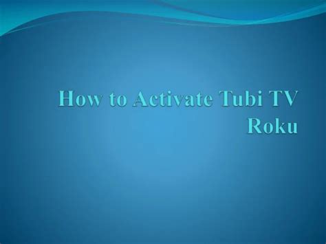 PPT Why Choose Activate My Roku Tv Products PowerPoint Presentation Free Download ID