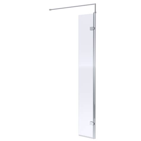 Nuie Wet Room Panel Wrsc10 1000mm 8mm Clear