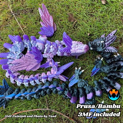 Axolotl Dragon 3d Model By Cinderwing3d On Thangs