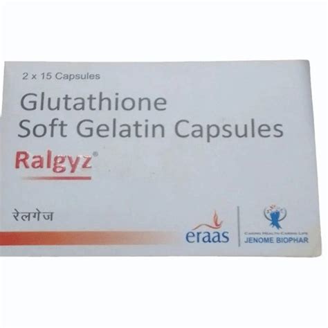 Glutathione Soft Gelatin Capsules Glutathione Capsule Ralgyz Capsule