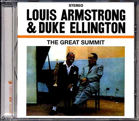 Sealed New Cd Louis Armstrong Duke Ellington The Great Summit