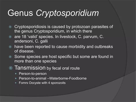 Cryptosporidium Pptx