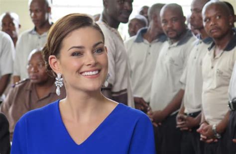 Miss World Visits Prison Project Miss World
