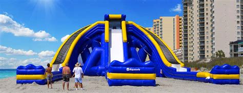 El Mega Tobogán Inflable mas grande del mundo AquaOrb Blog Inflables