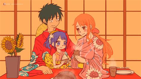 Luffy Nami Tama Mc By Amimishi On Deviantart