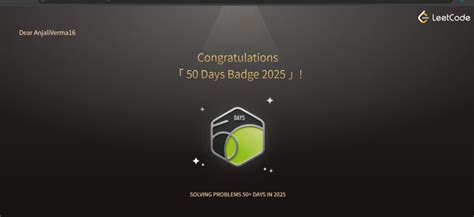 Dsa Learningjourney Leetcode Consistencyiskey Codingjourney Anjali Verma