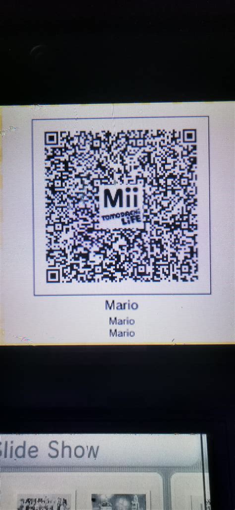 Mii Qr Code Tomodachi Life Mario By Tylermakie On Deviantart