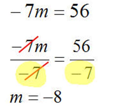 Solving One Step Equations Solving One Step Equations