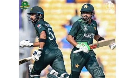 ICC World Cup 2023 Pakistan Beat Afghanistan By Eight Wickets