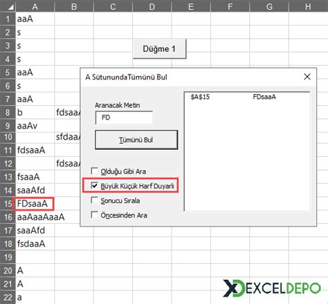 Listbox Ile Arama Yapma Kolay Excel