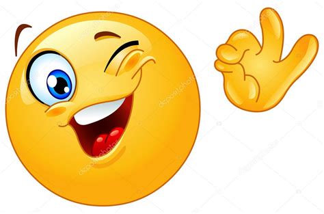 Winking Emoticon — Stock Vector © Yayayoyo 5875041