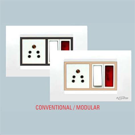 Modular And Conventional Modular Switches At Best Price In New Delhi