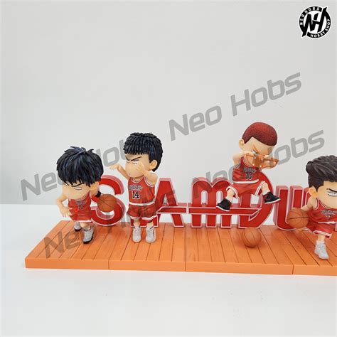 Gk Zxs Ko Slam Dunk Team Shohoku Chibi Set Neo Hobs Toy Store