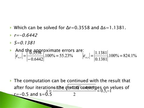 Roots Of Polynomials Ppt Physics Science