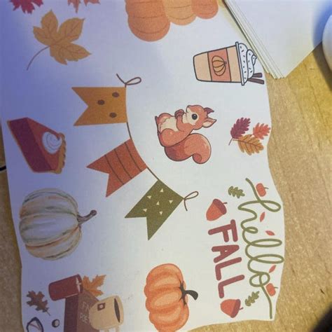 Fall Printable Pngsvg Stickers Etsy