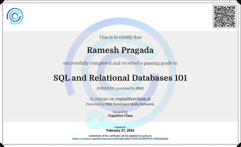 pragada ramesh on linkedin sql relationaldatabases datamanagement