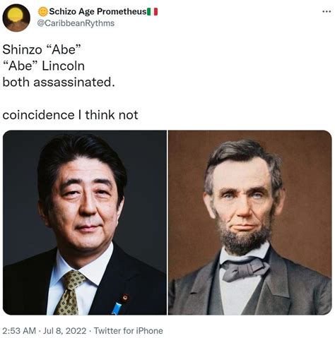 Everything Is Connected Assassination Of Shinzo Abe Know Your Meme