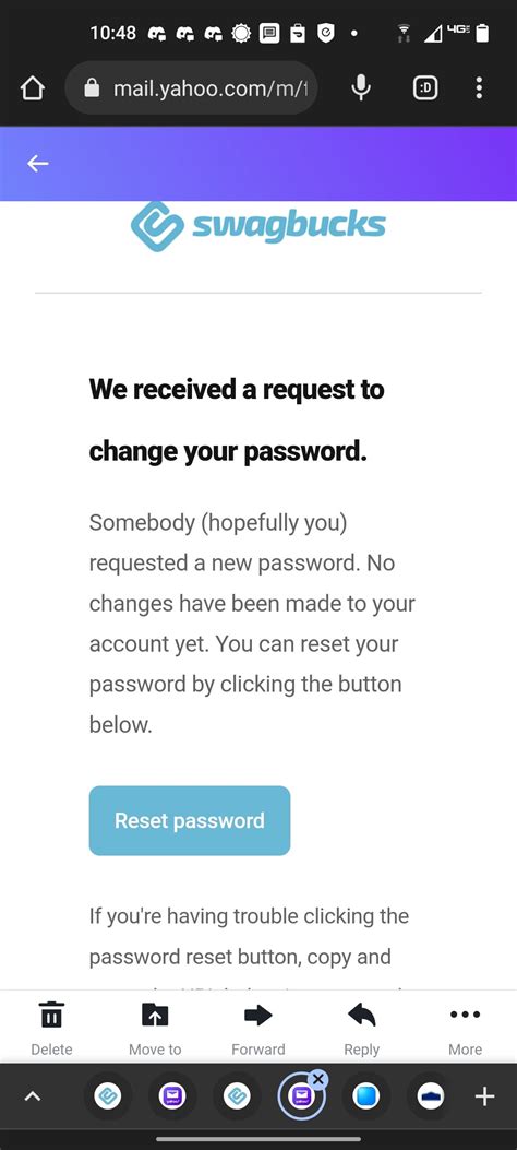 Warning Unauthorized Password Reset Request Rswagbucks