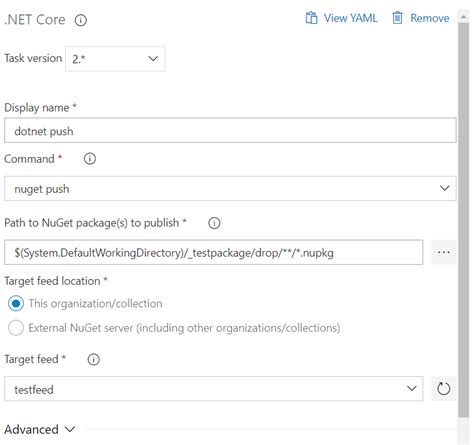 Dotnet Nuget Push SkipDuplicate Option For Org Feed