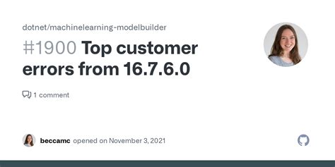 Top Customer Errors From 16760 · Issue 1900 · Dotnet