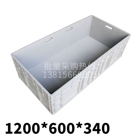 周转胶框大容量加长塑料物流箱车间收纳整理物料筐子工业中转盒子 虎窝淘
