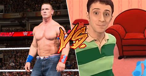Steve From ‘blues Clues Challenges John Cena To Wrestle Thechive