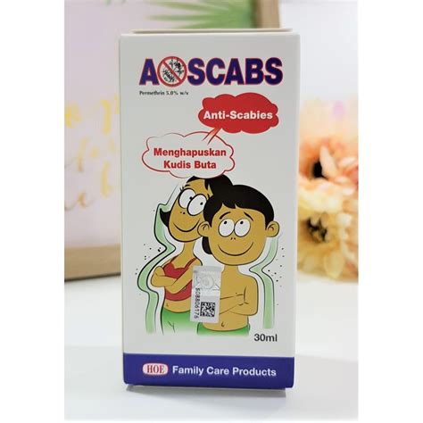 A Scabs Anti Scabies Permethrin 5 30ml Shopee Singapore