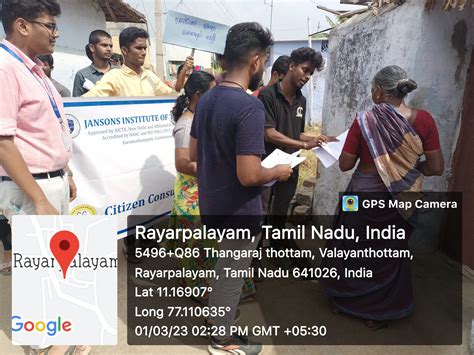 Consumer Awareness Programme For Village People Jansons Institute Of