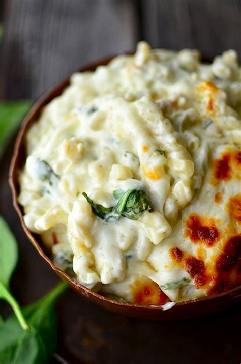 Spinach Artichoke Macaroni And Cheese Recipe Chefthisup