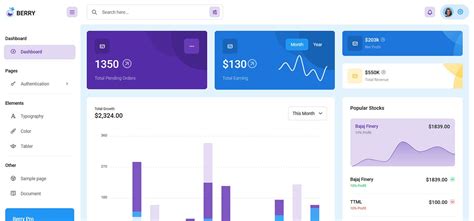 Berry Bootstrap 5 Admin Template Mg Technologies