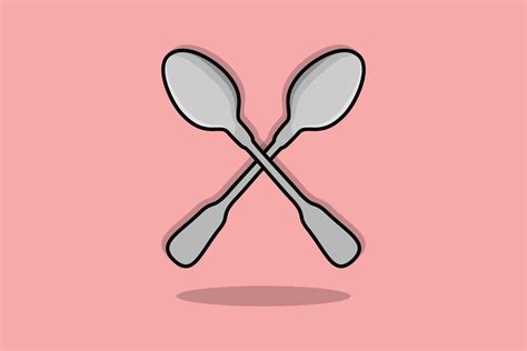 Spoon Vector Icon Illustration Graphic By Ahsanalvi · Creative Fabrica