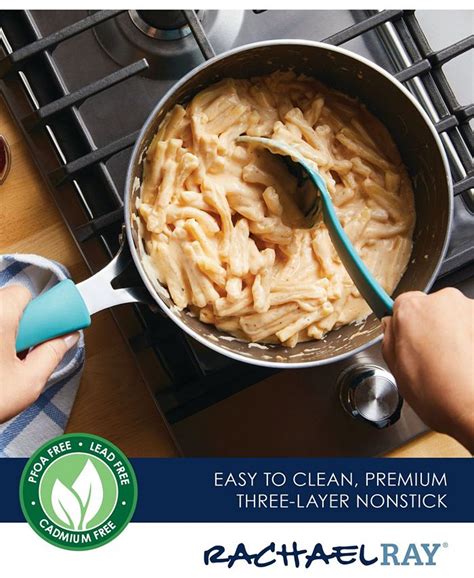 Rachael Ray Cook Create Aluminum Nonstick Saucier Pan 3 Quart Macys