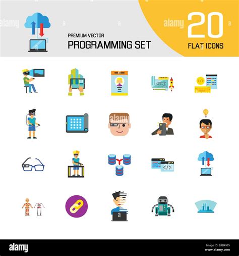 Programming Icon Set Stock Vector Image And Art Alamy