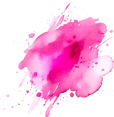 Water Colors Paint Splatter Watercolor Splash Png Watercolor