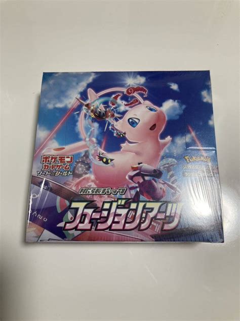Yahooオークション ポケモンカードゲーム フュージョンアーツ1box