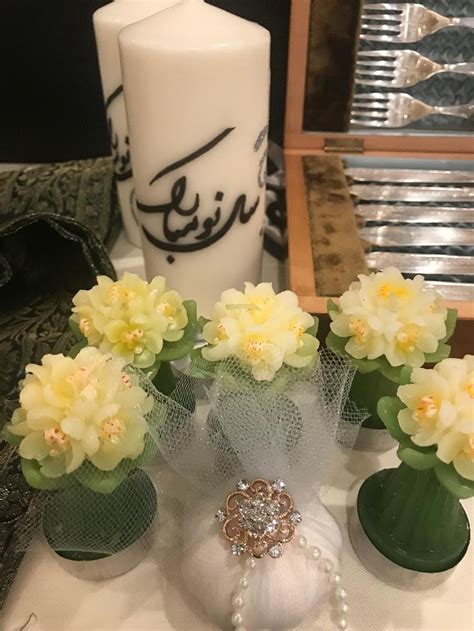 Sofreh Hafsin Haftseen Persian New Year Nowrouz Candle Etsy