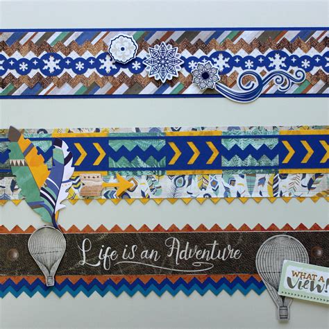 Zig Zag Border Ideas Creative Memories Blog