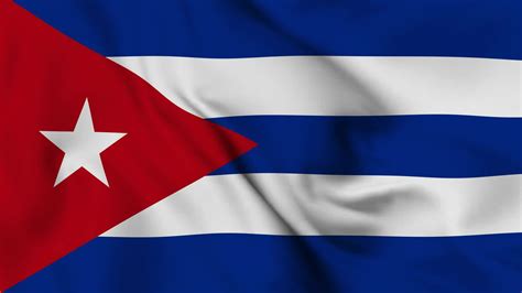 Cuba Waving Flag Realistic Animation Video 33287498 Stock Video At Vecteezy