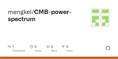 Github Mengkelcmb Power Spectrum