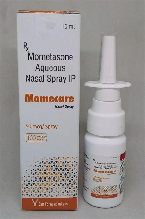 50 Mcg Mometasone Aqueous Nasal Spray I P Packaging Size 10 ML At Rs