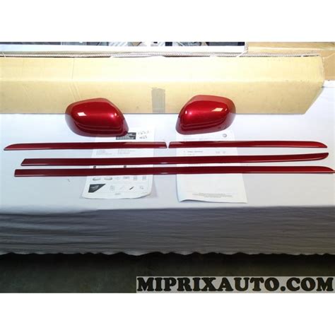Pack Force Red Rouge Paire Calottes Coque Retroviseur Jeux 4