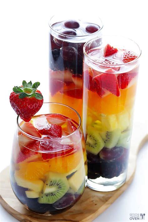 Rainbow Sangria Gimme Some Oven Recipe Summer Drink Recipes