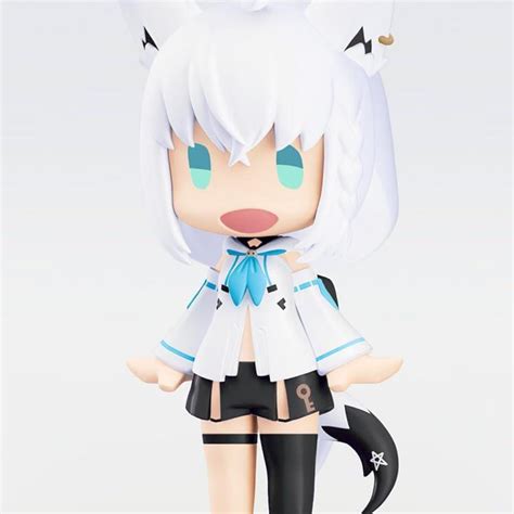 Hololive Production Shirakami Fubuki Hello Good Smile Action Figure ANIME FIGURE EGG CELLENT