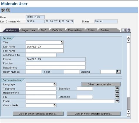 Simple About SAP Basis How To Assign Roles Or Profiles To A User In SAP