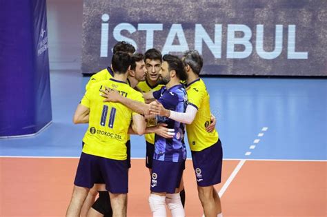 19 03 2023 Istanbul Turkey Volleyball Men League Team Fenerbahce