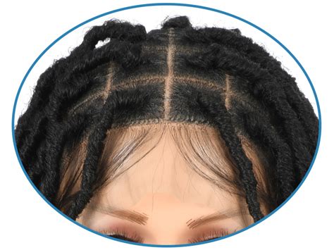Olymei Faux Locs Wig Knotless Locs Braided Wigs For Women