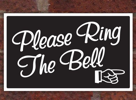 Please Ring Doorbell Sign Printable Printable Word Searches